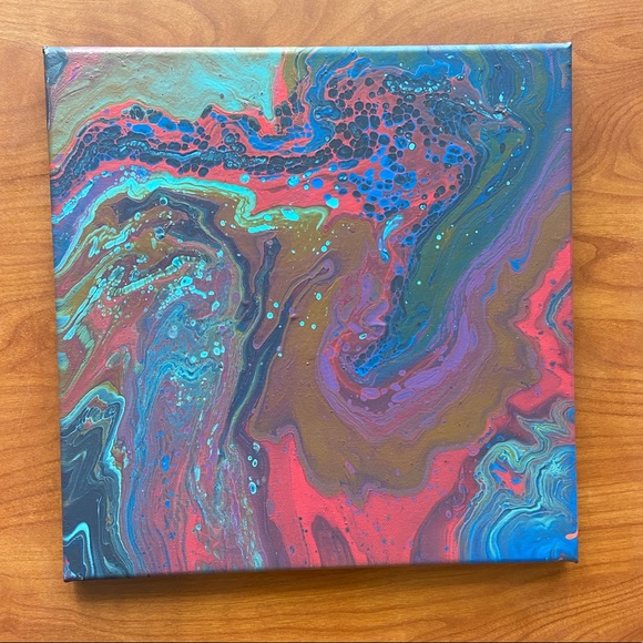 Wall Decor | Original Acrylic Drip Art Painting | Poshmark